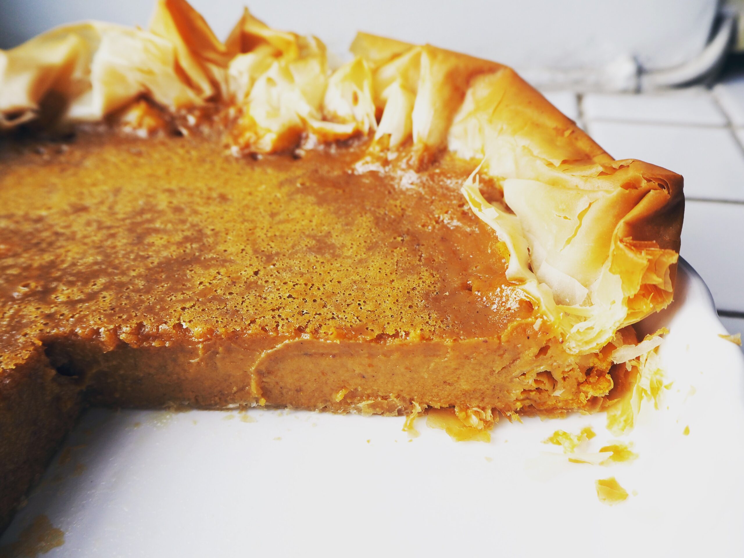 Filo Pumpkin Tart - Marcy Goldman's Better Baking