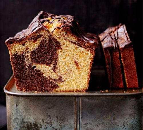 Sour Cream Marble Cake - Marcy Goldman's Better Baking