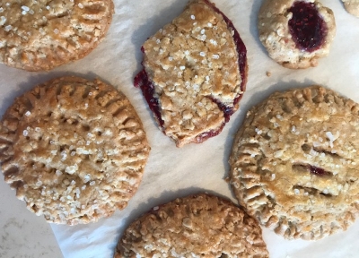 Raspberry-Filled Oatmeal Turnover Cookies - Marcy Goldman's Better Baking