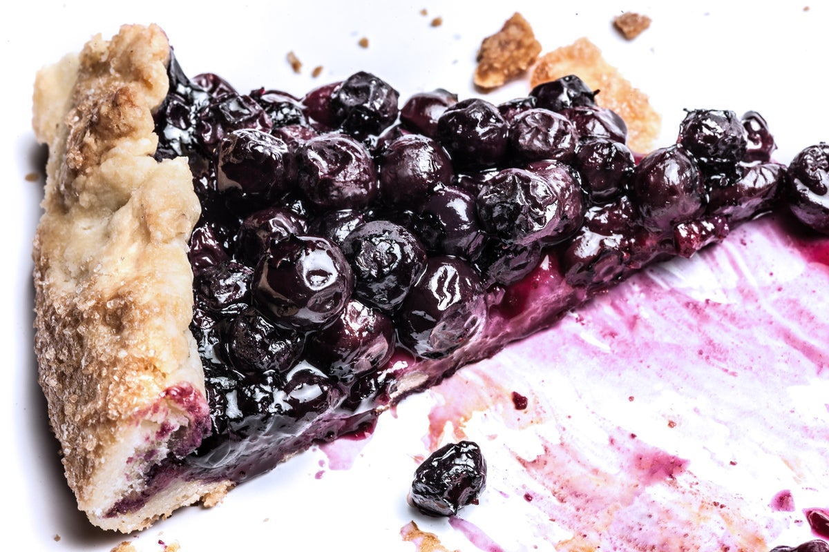 Blueberry Crostata - Marcy Goldman's Better Baking
