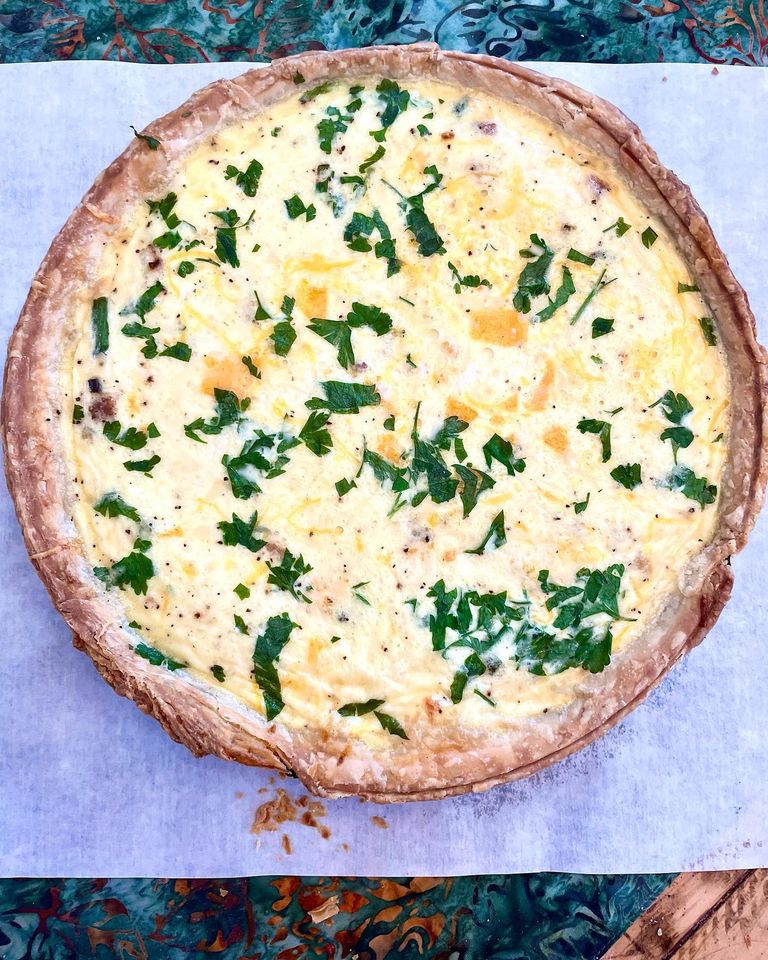 Classic Bacon Cheese Quiche - Marcy Goldman's Better Baking