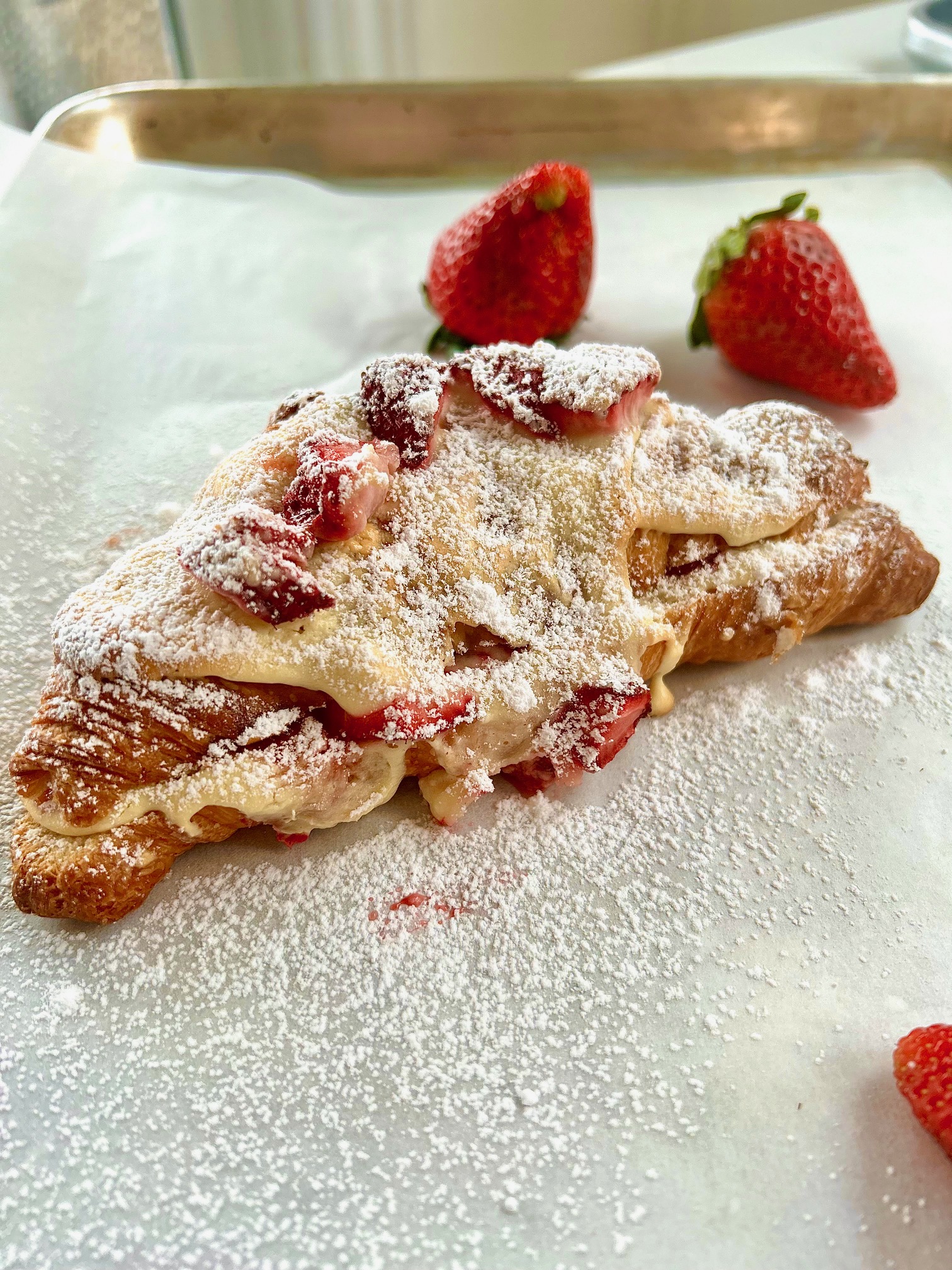 Strawberry Cheesecake Croissants - Marcy Goldman's Better Baking