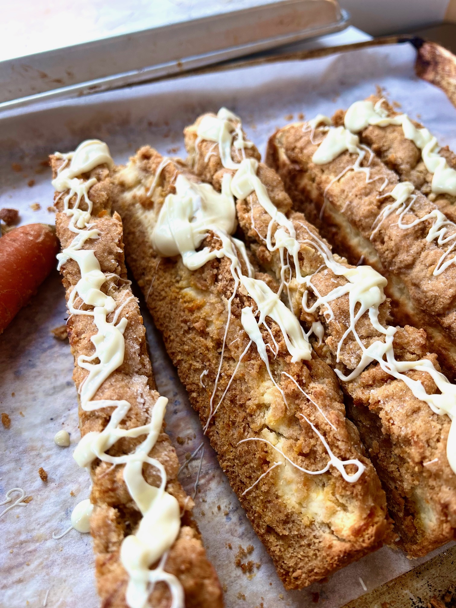 Carrot Cheesecake Biscotti - Marcy Goldman's Better Baking