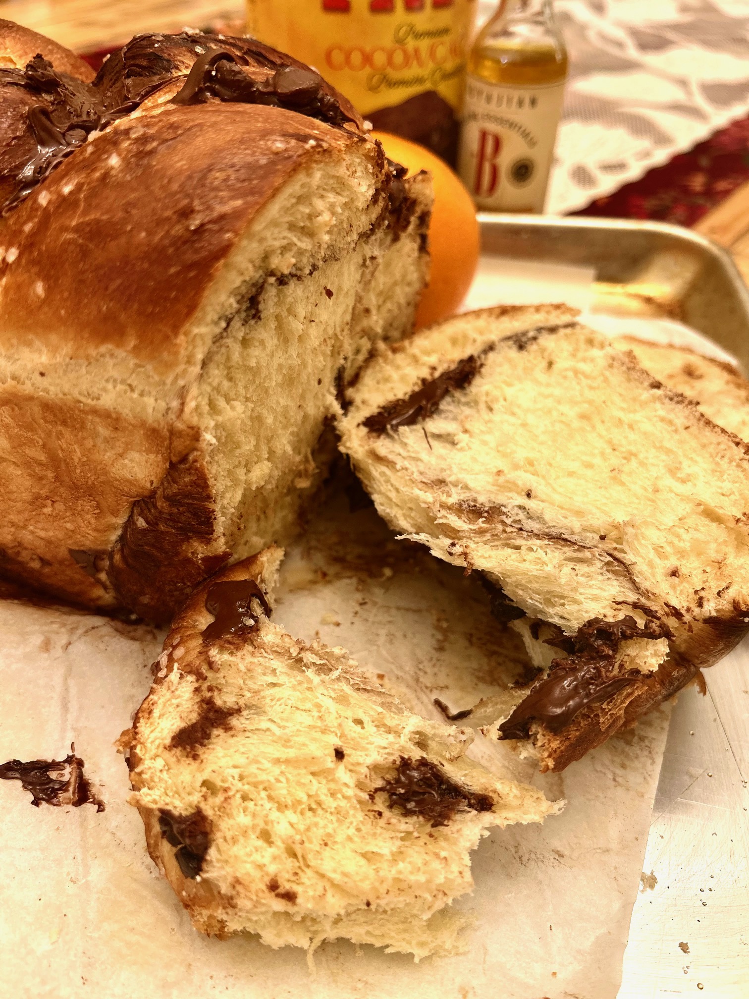 Chocolate Orange Challah - Marcy Goldman's Better Baking